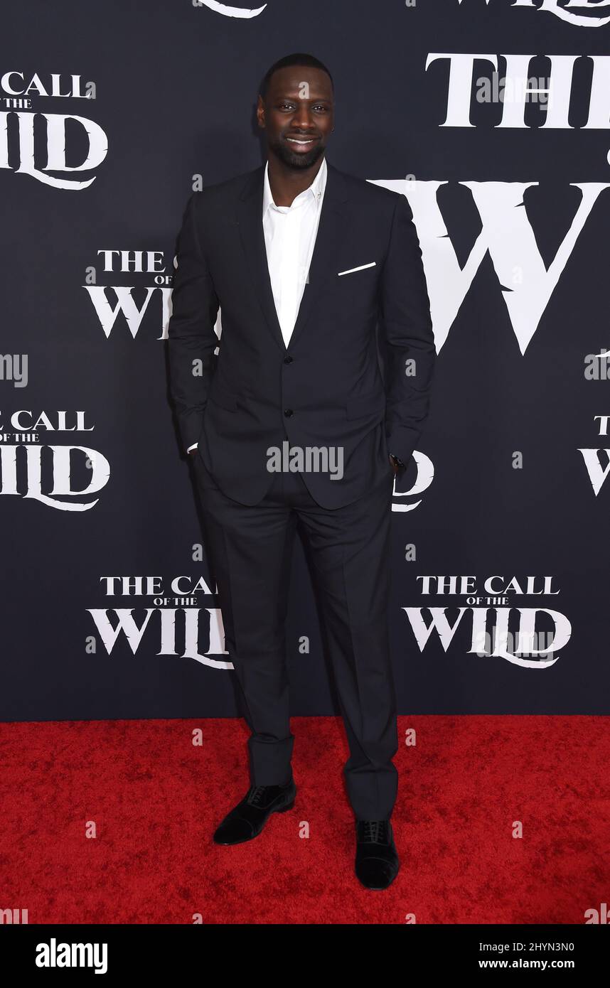 Omar Sy attending the premiere of The Call of the Wild in Los Angeles ...