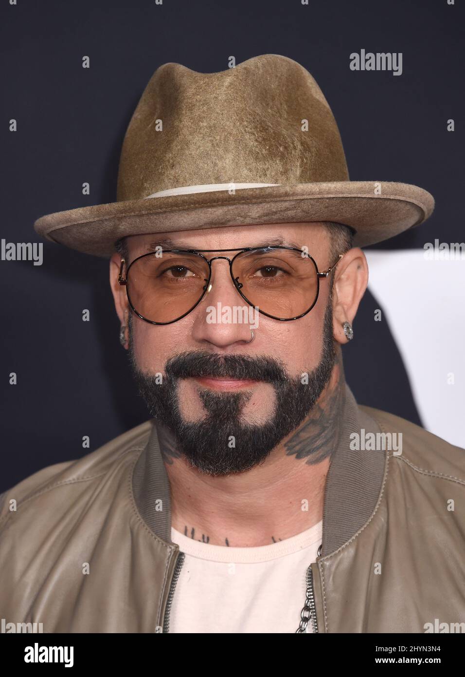 AJ McLean attending the premiere of The Call of the Wild in Los Angeles ...