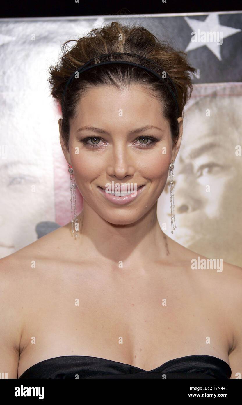 Jessica Biel attends the 'Home of the Brave' World Premiere. Picture ...