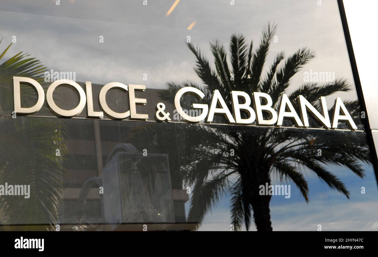 Dolce gabbana rodeo drive picture hi-res stock photography and images ...