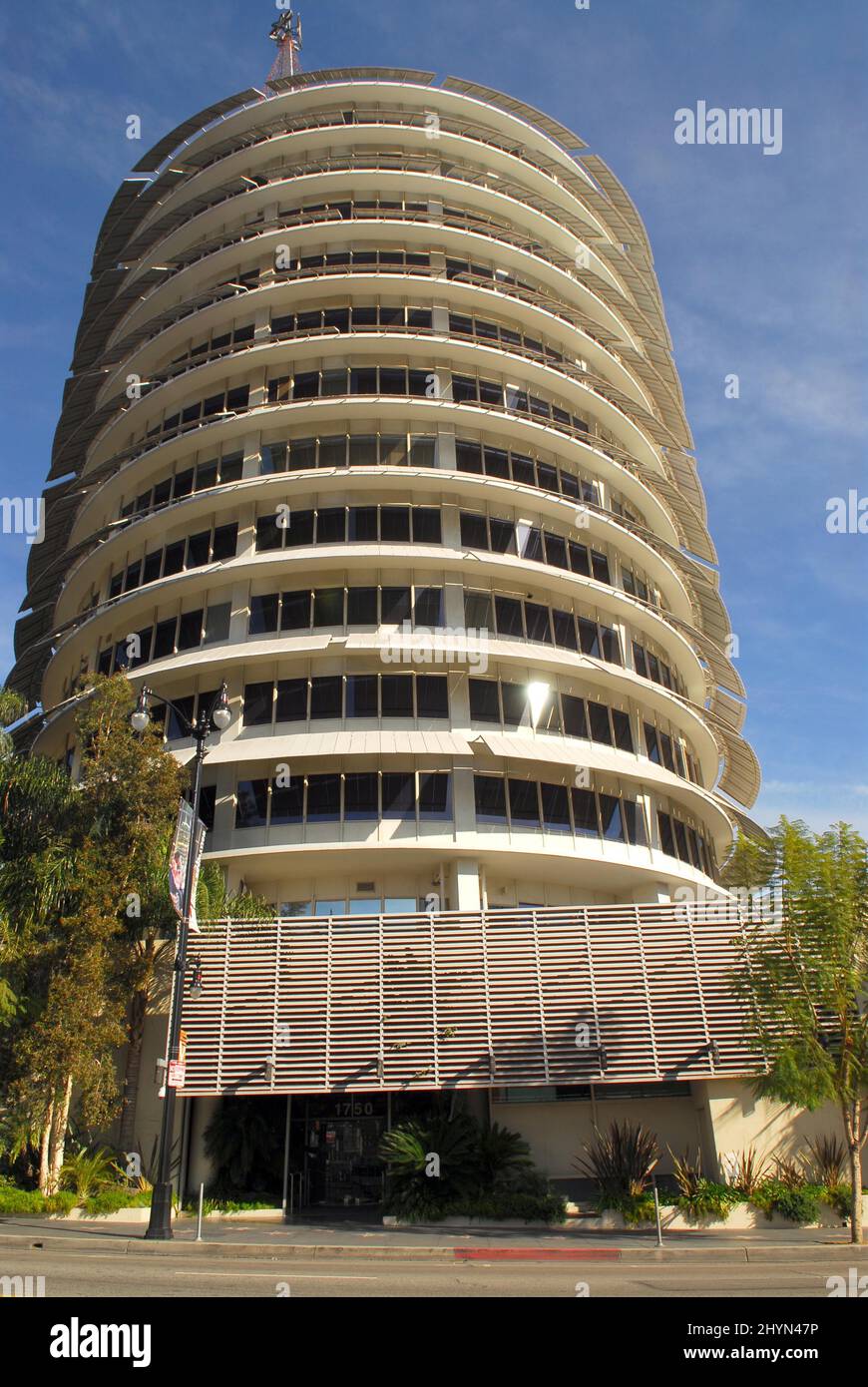 Capitol Records on Vine St. Picture: UK Press Stock Photo - Alamy