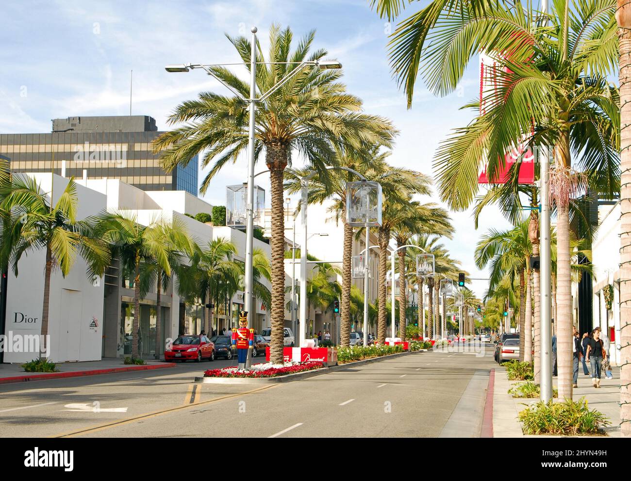 Rodeo Drive. Picture: UK Press - Los Angeles Landmarks Stock Photo - Alamy