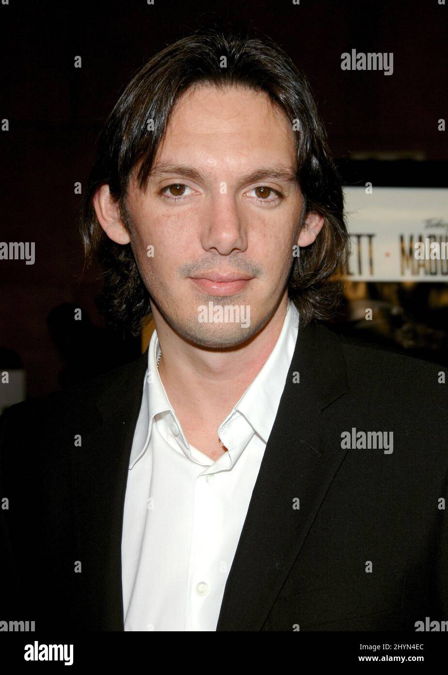Lukas Haas attends 'The Good German' Premiere in Hollywood. Picture: UK ...