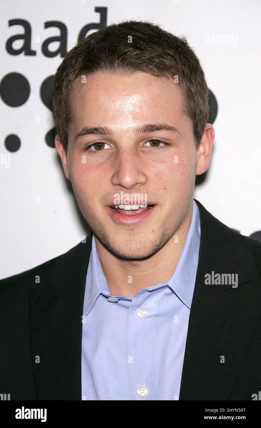 Shawn Pyfrom attends the 18th Annual GLAAD Media Awards held at the ...