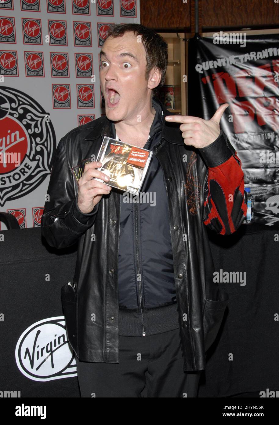 Quentin Tarantino In-Store Signing at Virgin Megastore in West ...