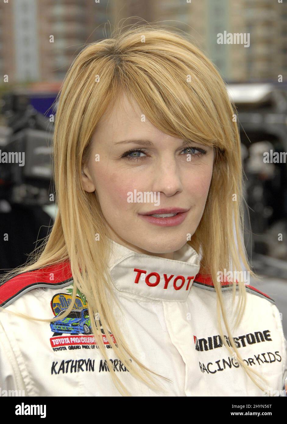 Kathryn Morris attends the 31st Annual Toyota Pro Celebrity Race Press ...