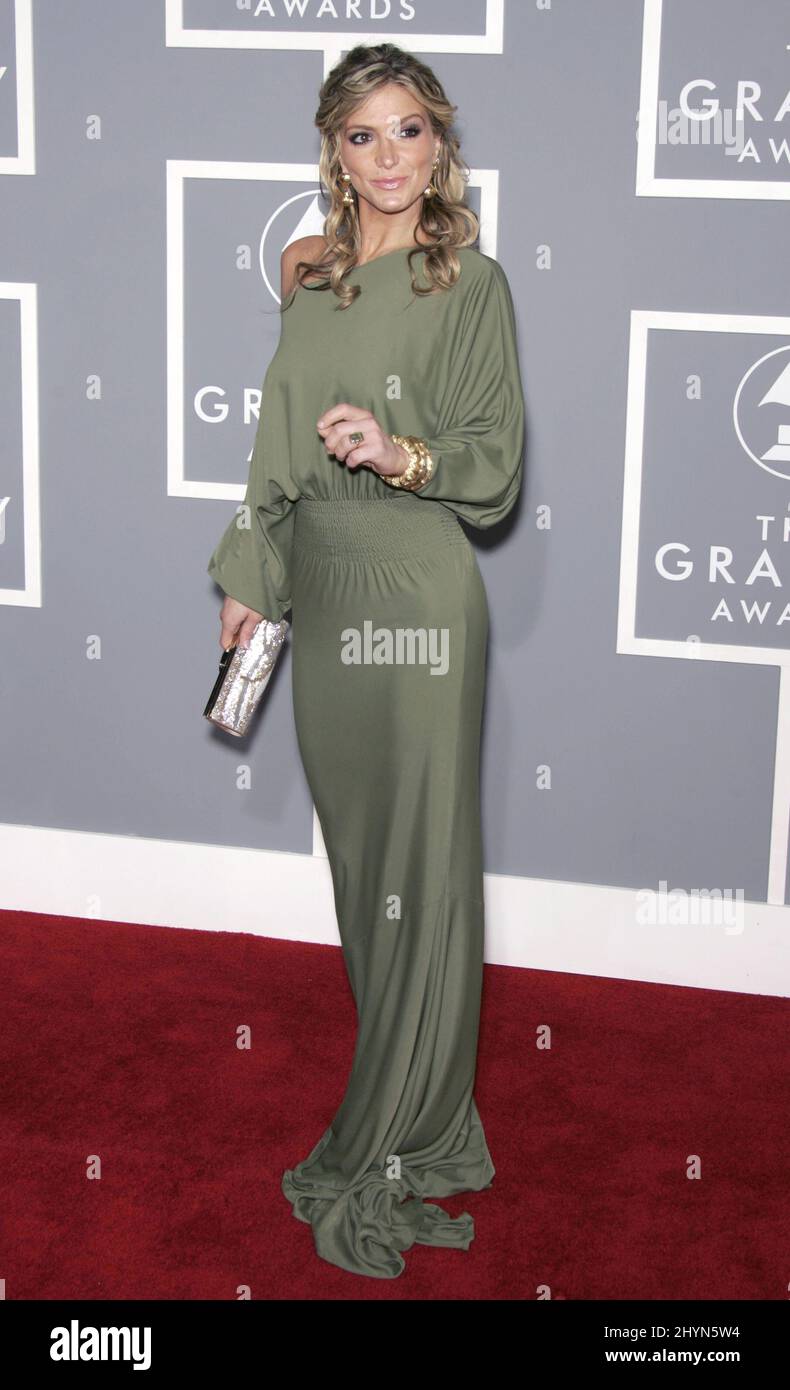 Debbie Matenopoulos attends the 49th Grammy Awards in Los Angeles ...