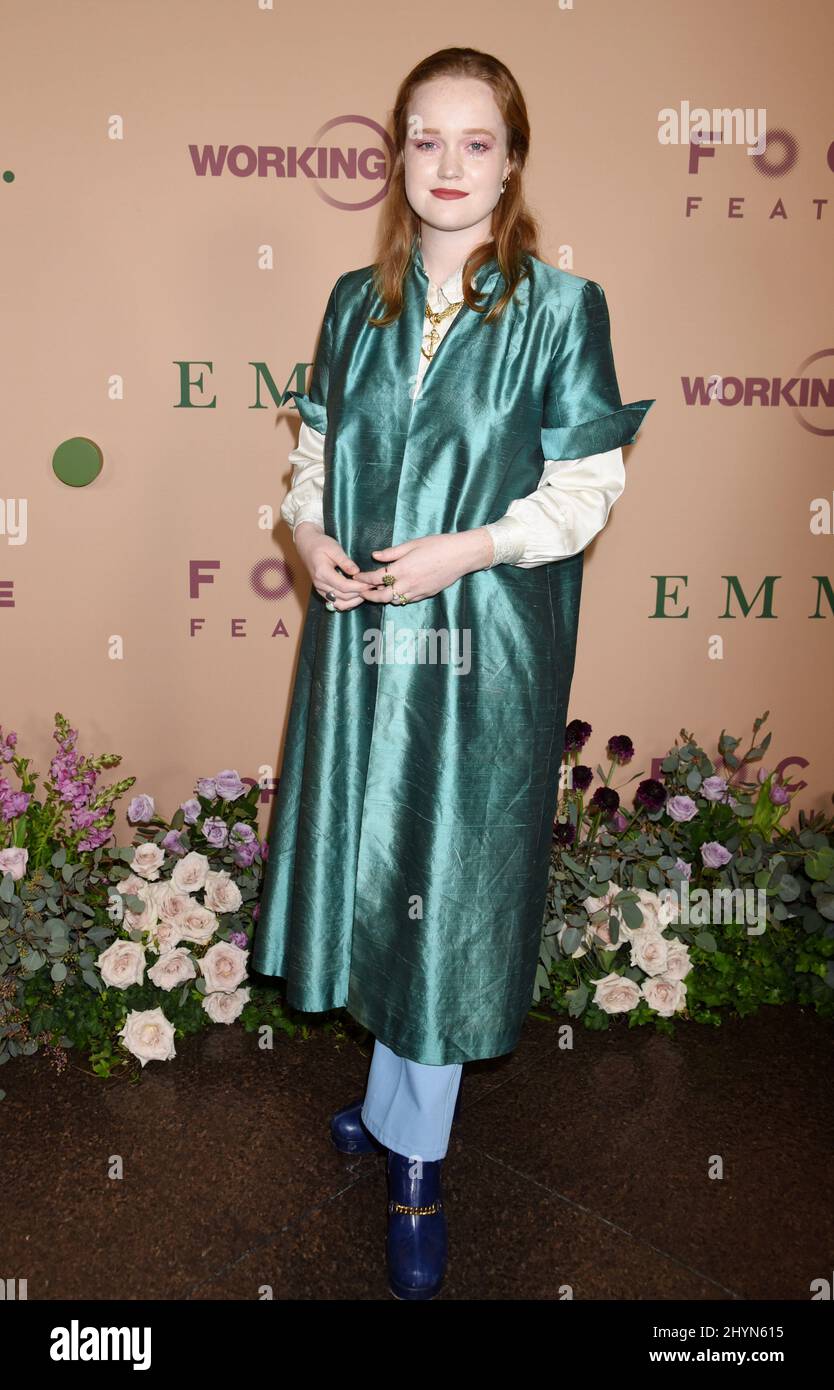 Liv Hewson attending the Emma Premier, held at the Directors Guild of ...