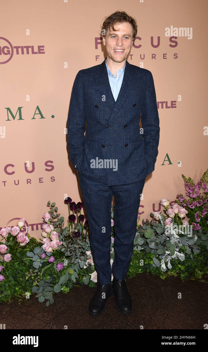 Johnny Flynn attending the Emma Premier, held at the Directors Guild of ...