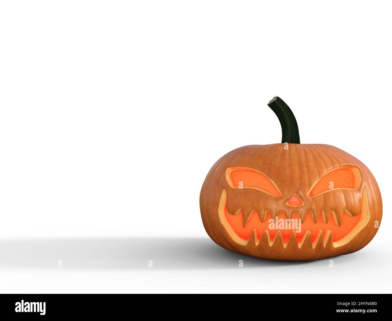 3D Render : Halloween Pumpkin Stock Photo - Alamy