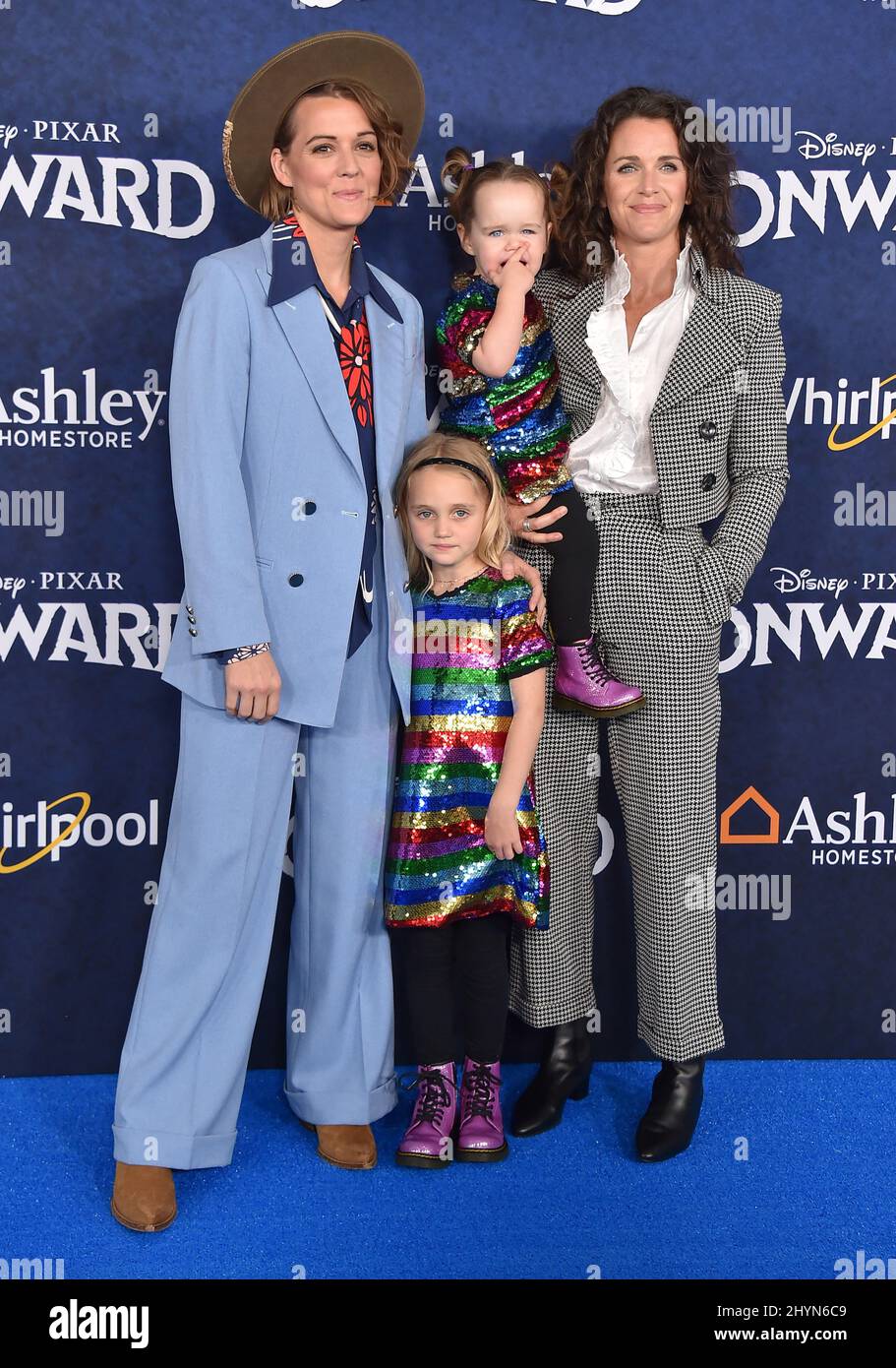 Brandi Carlile, Evangeline Ruth Carlile and Catherine Shepherd ...