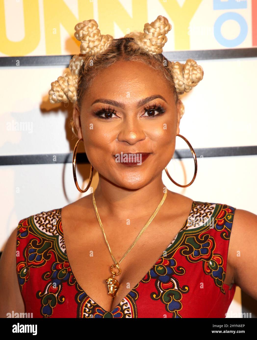 Shauna washington attending impractical jokers hi-res stock photography ...