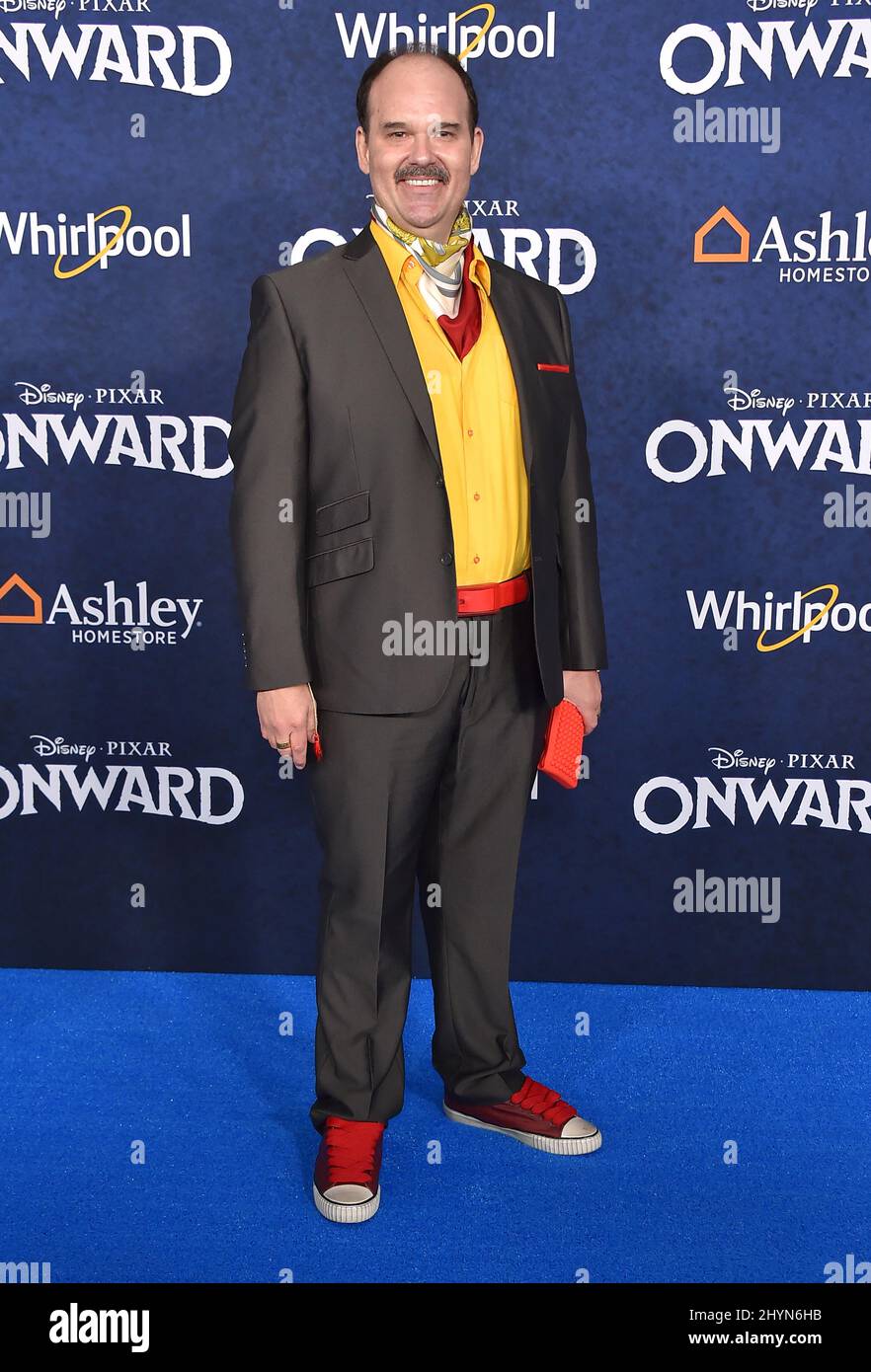 Mel Rodriguez attending the Onward World Premiere held at the El ...