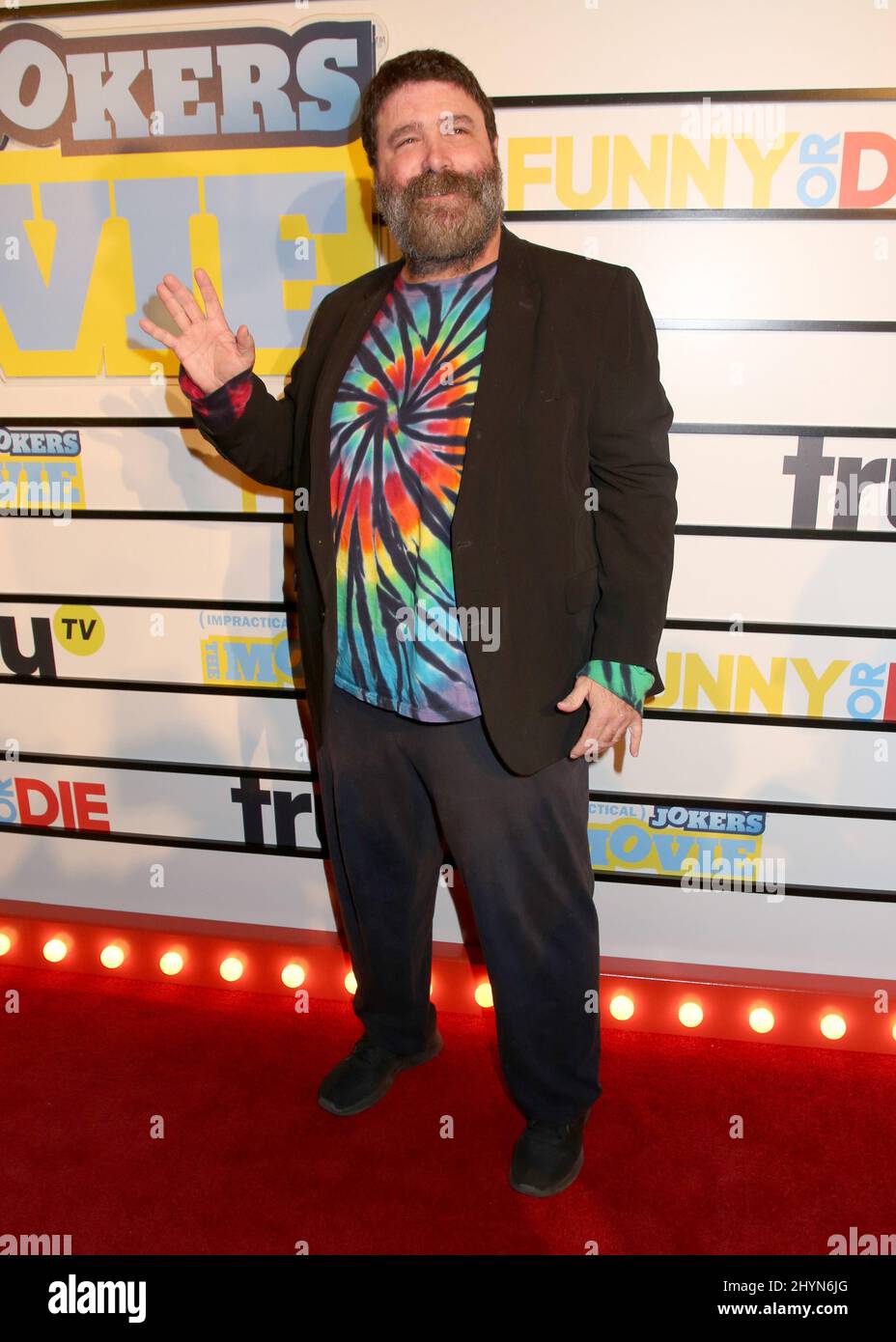 Mick foley attending impractical jokers hi-res stock photography and ...