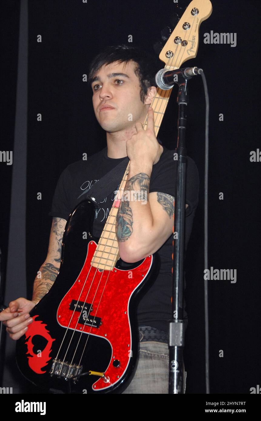 Pete wentz of fall out boy where hi-res stock photography and images ...
