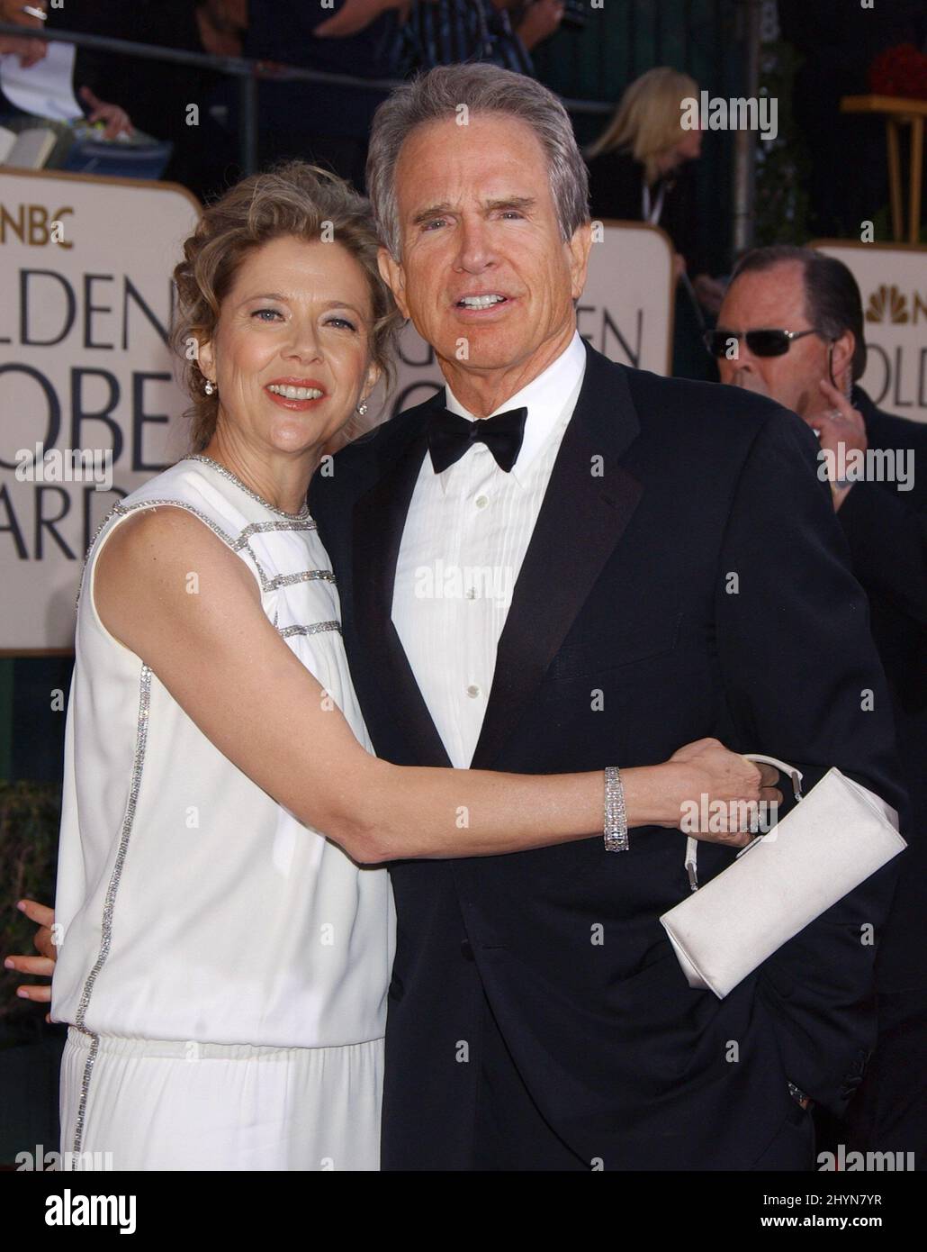 Annette Bening and Warren Beatty attend the 64th Annual Golden Globe ...