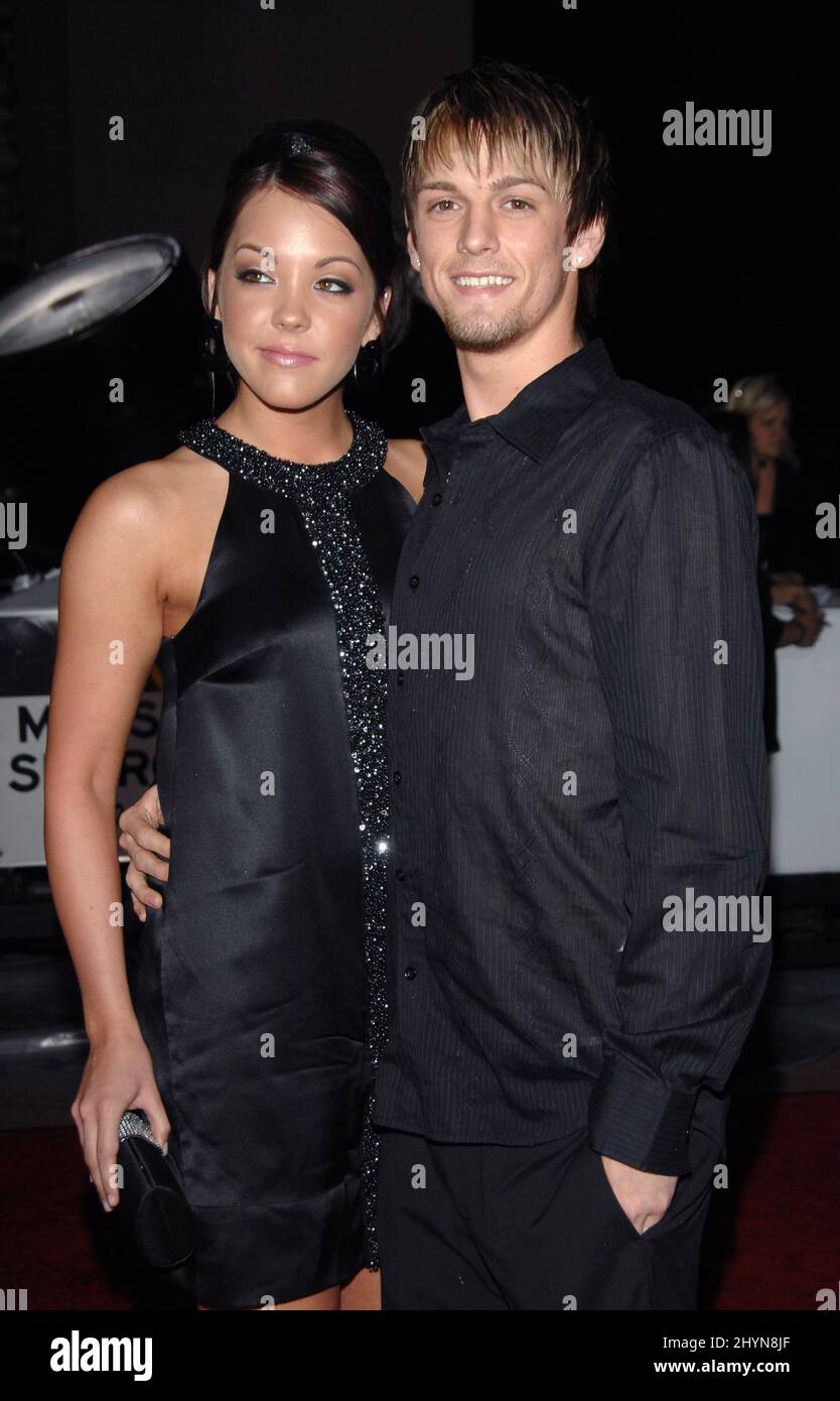 Aaron carter kaci brown hi-res stock photography and images - Alamy