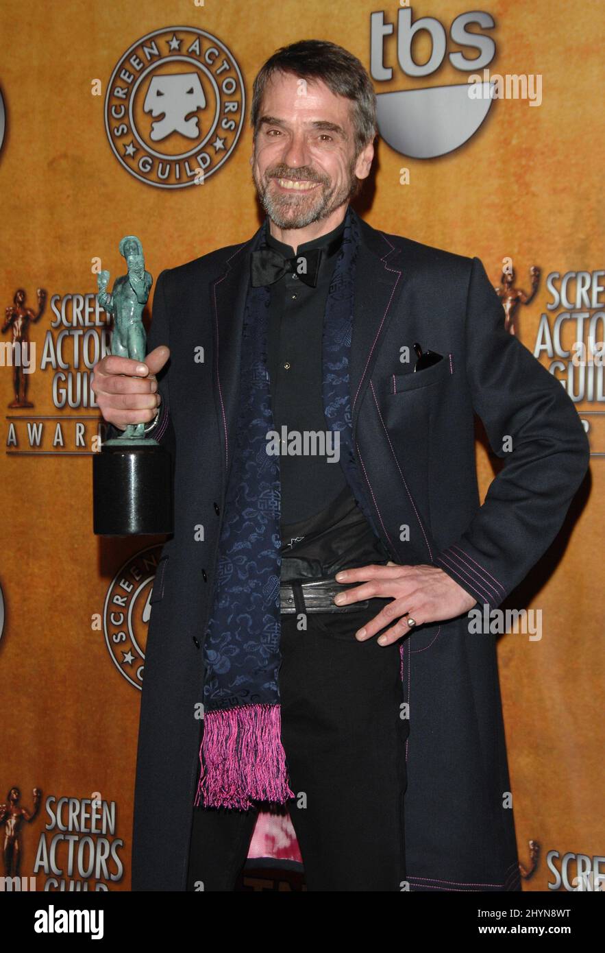 Jeremy Irons attends the 13th Annual Screen Actors Guild Awards at the ...