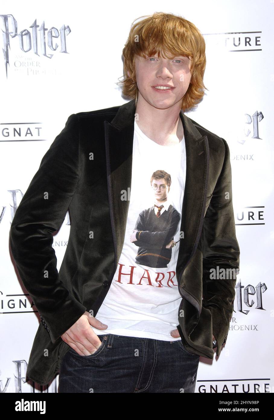 Rupert Grint attends 'Harry Potter and the Order of the Phoenix' US ...