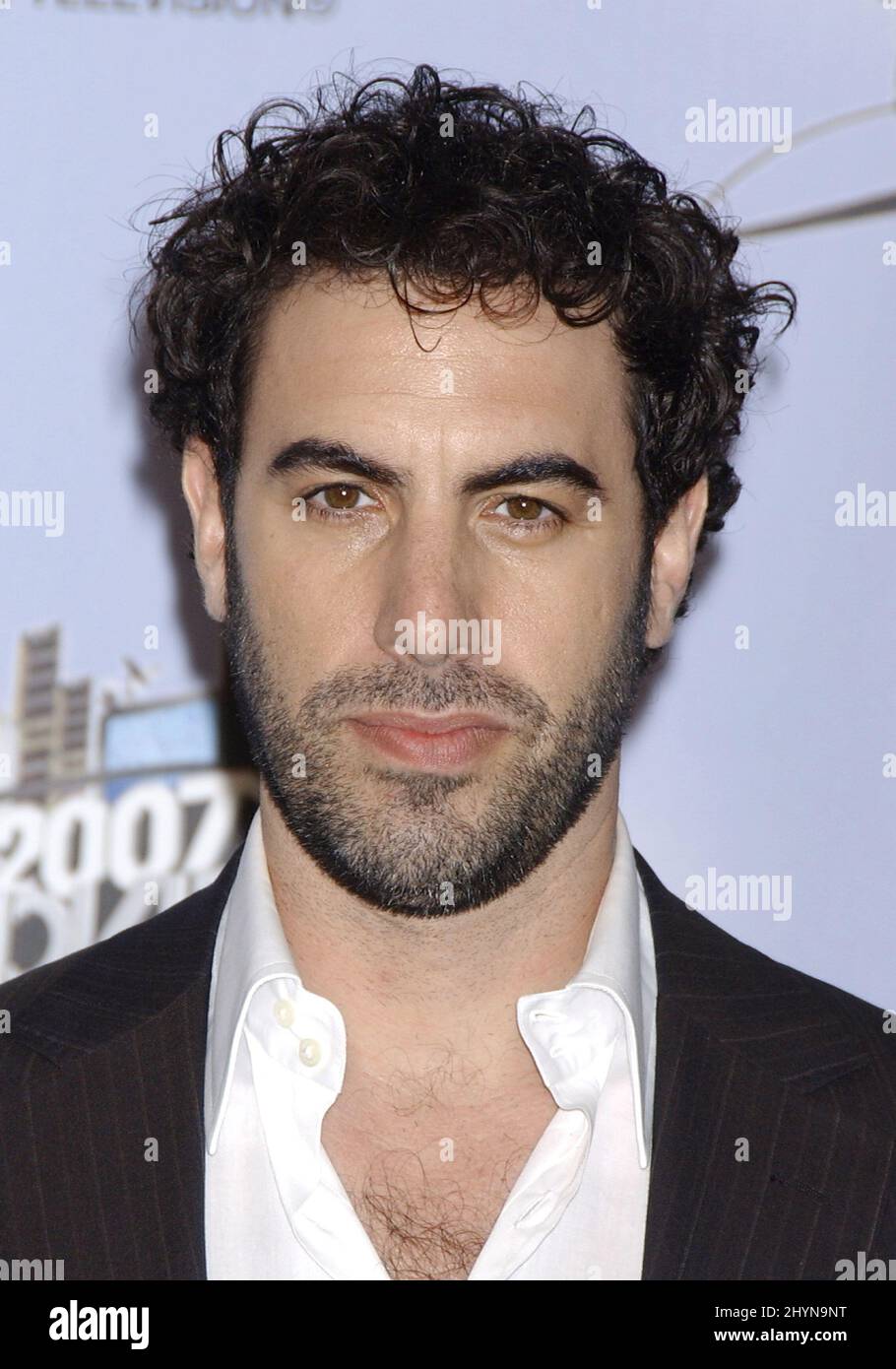 Sasha Baron Cohen attends The 2007 MTV Movie Awards held at the Gibson ...