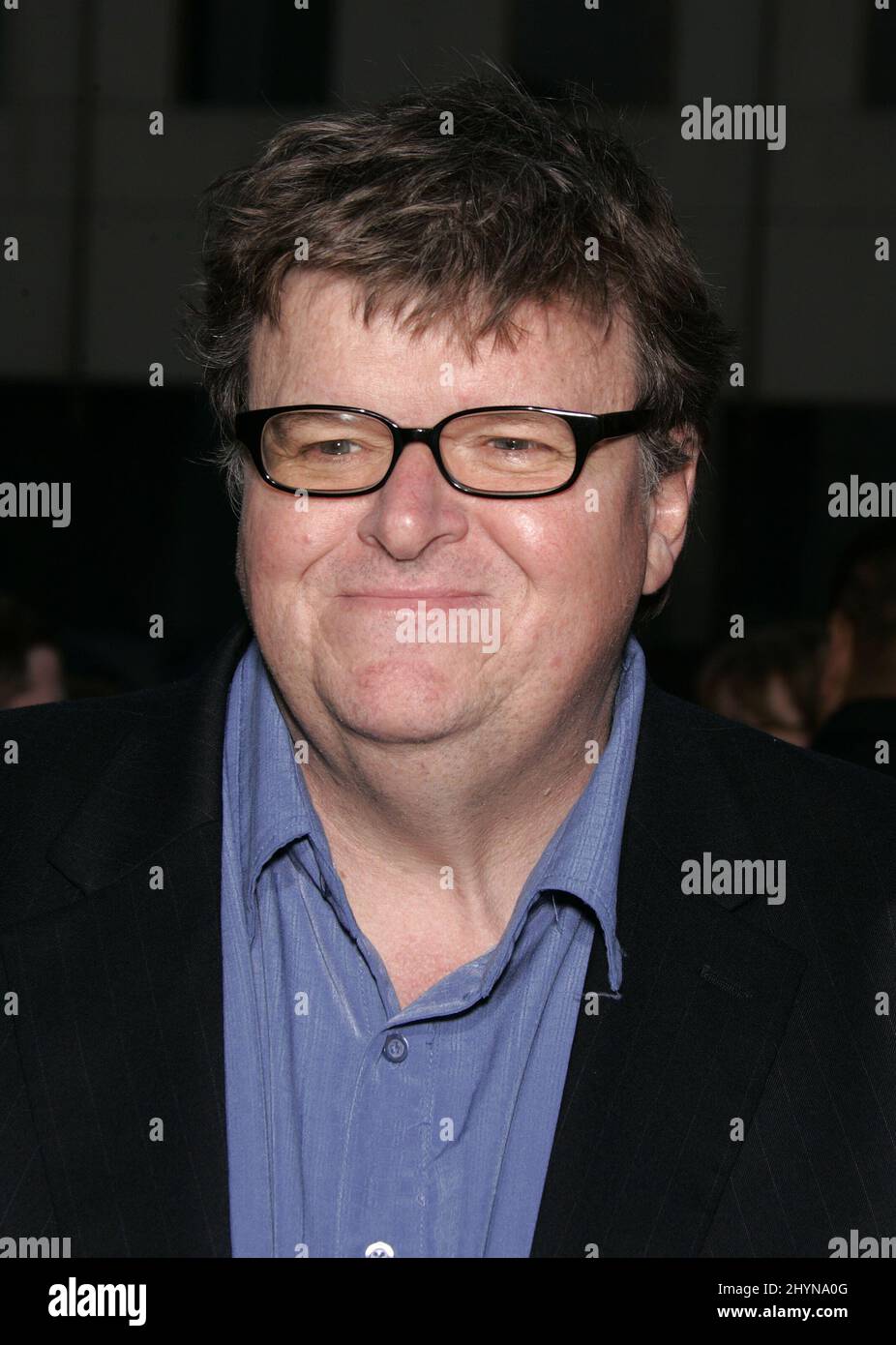 Michael Moore attends a Los Angeles Screening of " Sicko ", at The ...