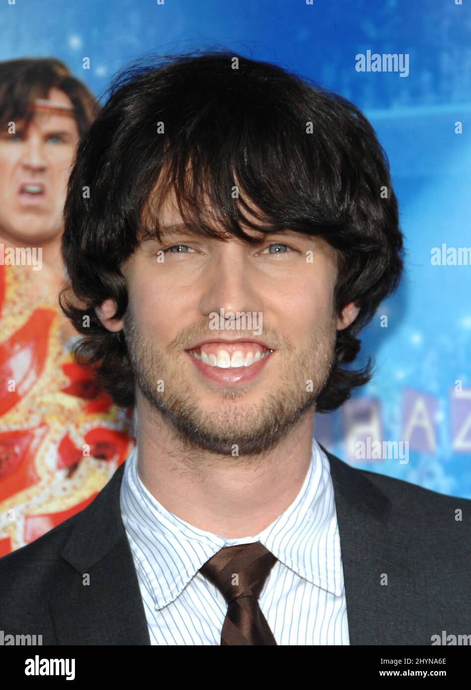 Jon Heder attends the 'Blades Of Glory' LA Premiere held at the Mann ...