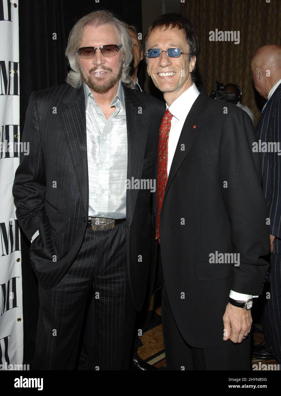 Barry & Robin Gibb attend The 55th Annual BMI Pop Music Awards in ...