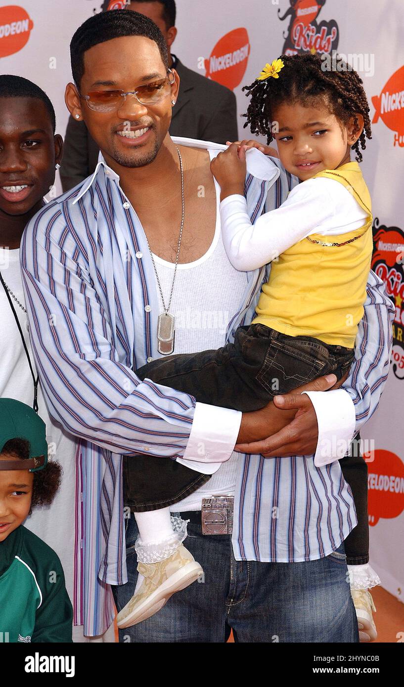 Will Smith & daughter Willow attend the 18th Annual Kids' Choice Awards ...