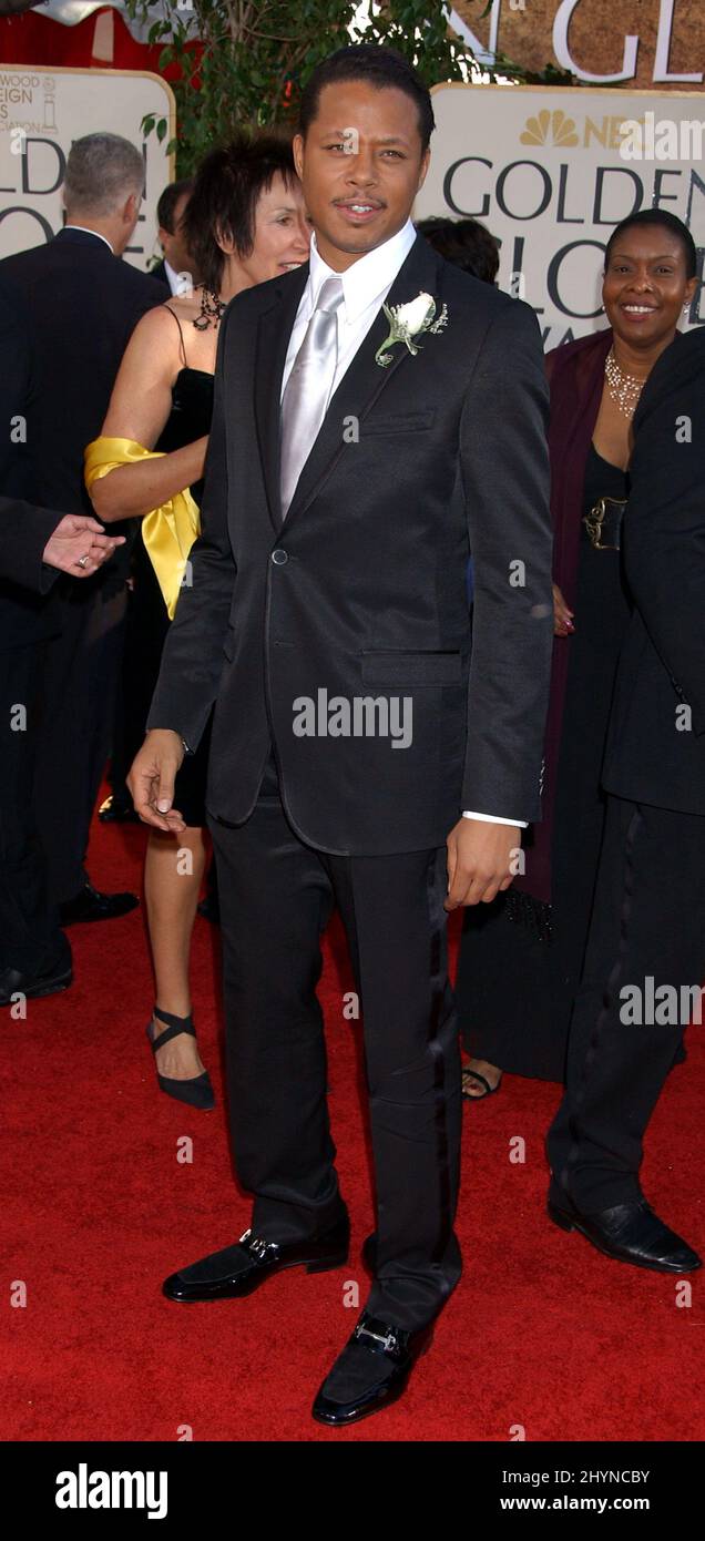 Terrence Howard attends the 63rd Annual Golden Globe Awards at the ...