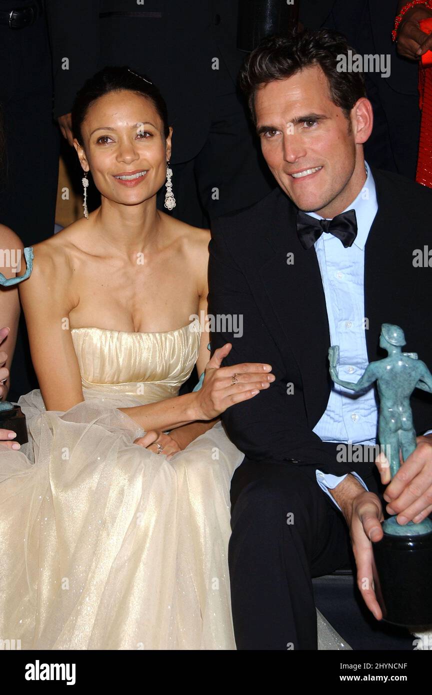 Thandie Newton & Matt Dillon attend the Screen Actors Guild Awards at ...