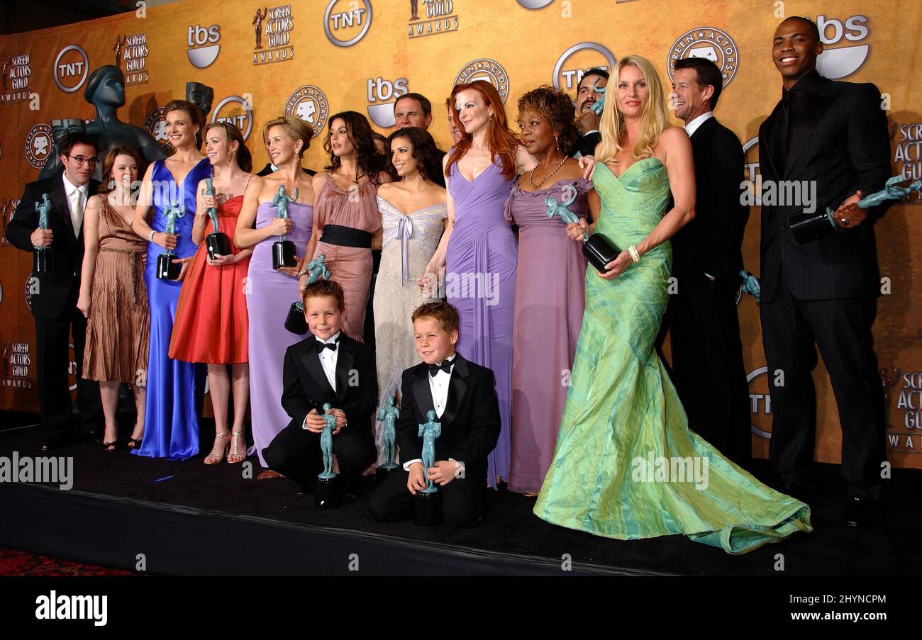 Desperate Housewives cast attend the Screen Actors Guild Awards at the ...