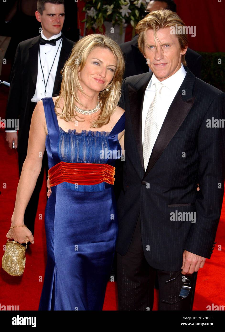 Denis Leary & wife Ann attend the 57th Annual Primetime EMMY Awards at ...