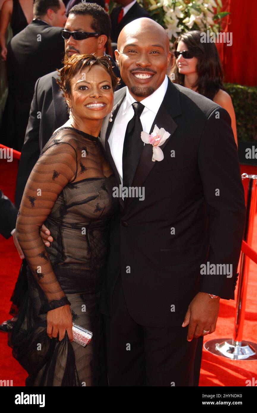 Joyce & Uchenna Agu attend the 57th Annual Primetime EMMY Awards at the ...