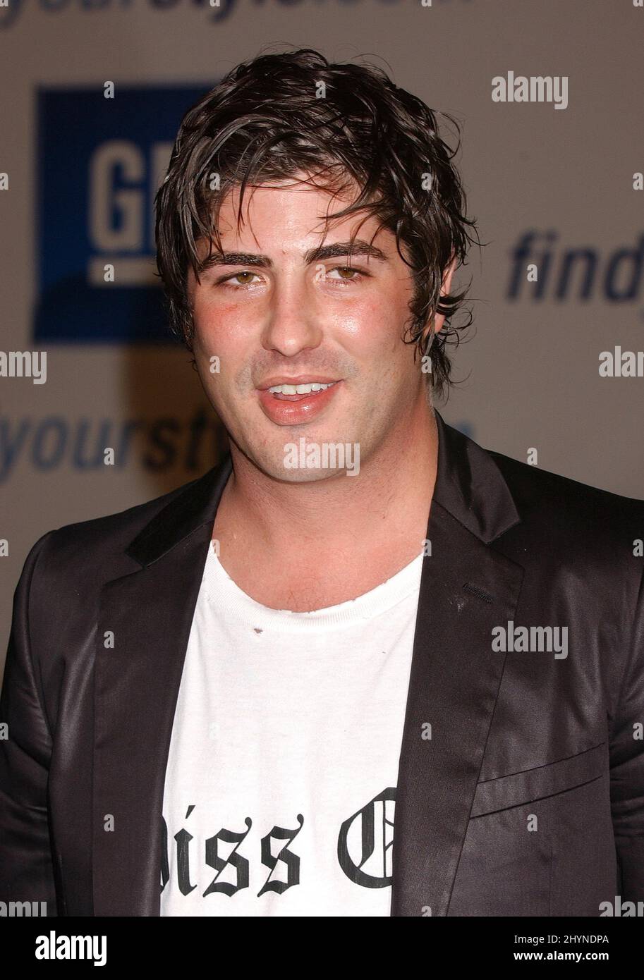 Brandon Davis attends the 5th Annual GM ten Fashion Event in Hollywood ...