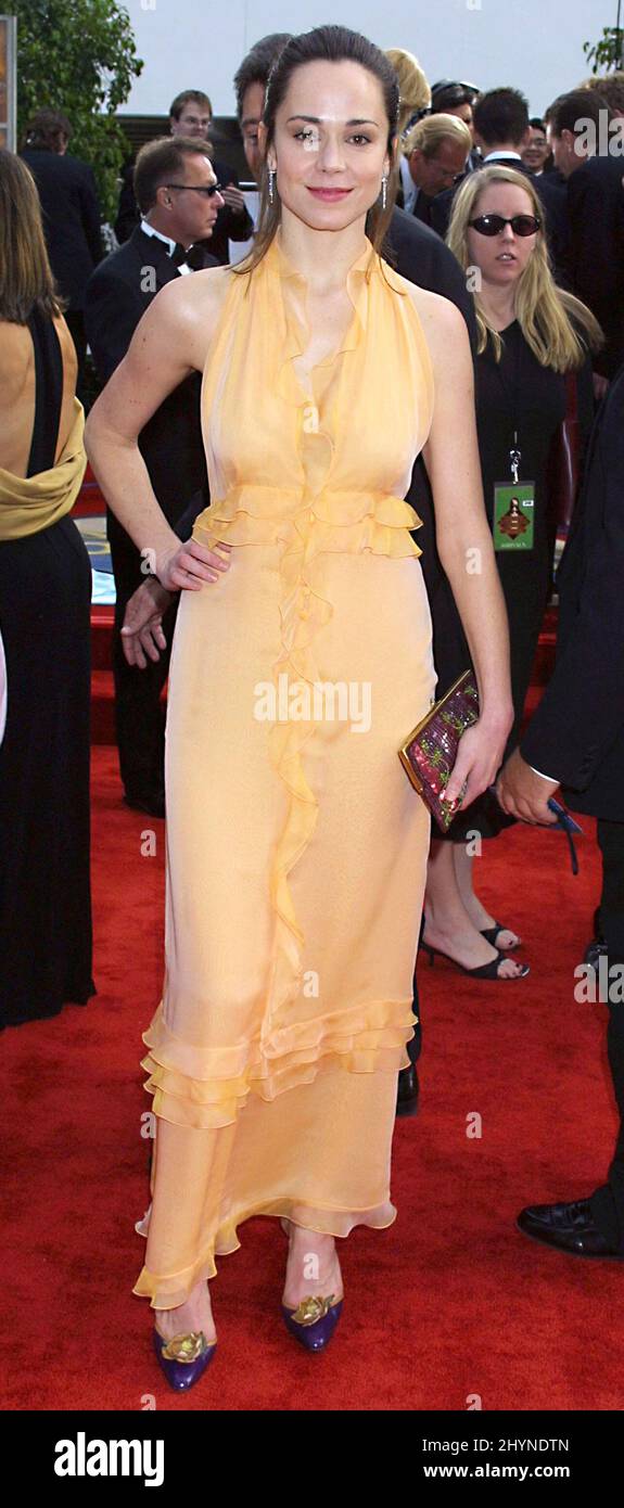 Frances O'Connor attends the 58th Annual Golden Globe Awards in Beverly ...