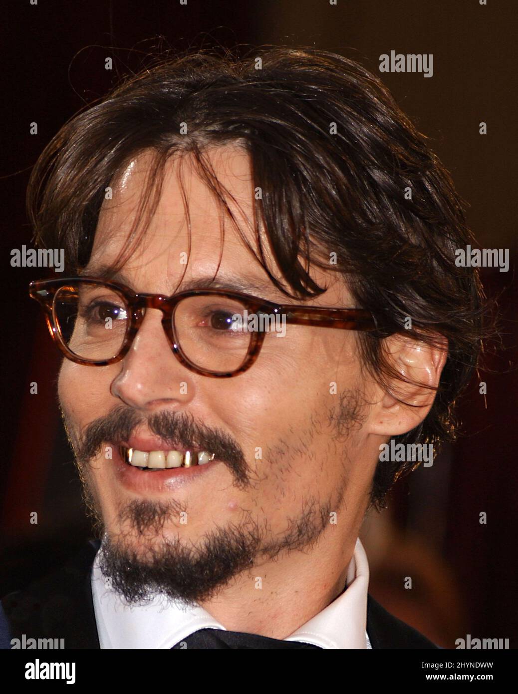 Johnny Depp attends the 77th Annual Academy Awards at The Kodak Theatre ...