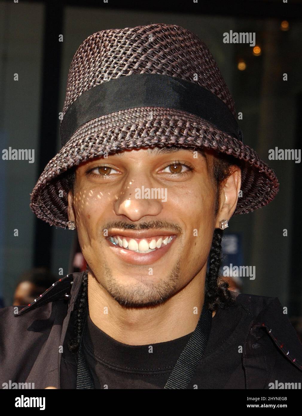 Corey Clark attends the BET Awards 2005 at the Kodak Theatre, Hollywood. Picture: UK Press Stock ...
