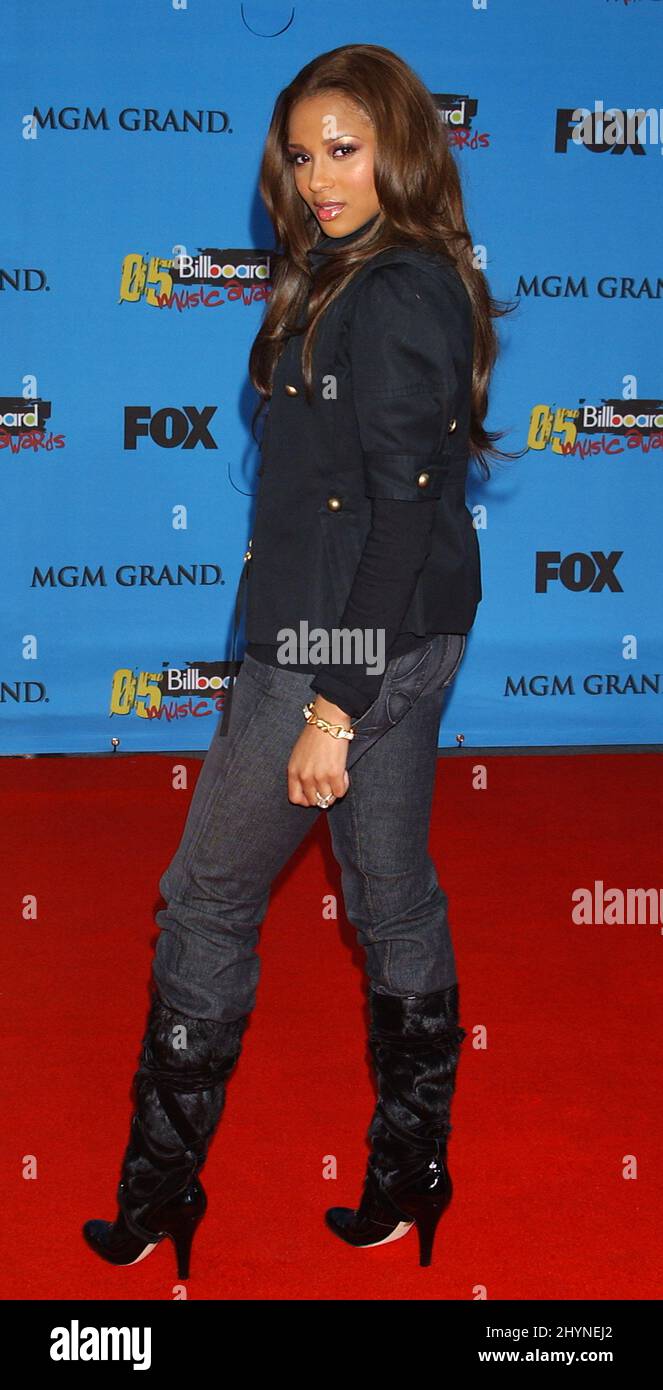 Ciara attends the Billboard Music Awards 2005 at the MGM Grand Hotel ...
