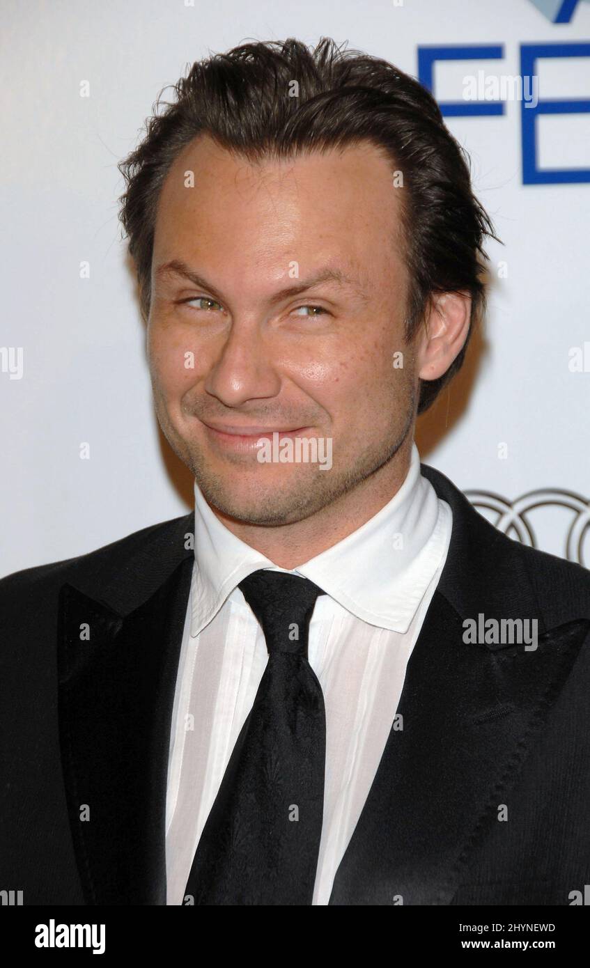 Christian Slater attends the AFI Fest 2006 Opening Night Gala & US ...