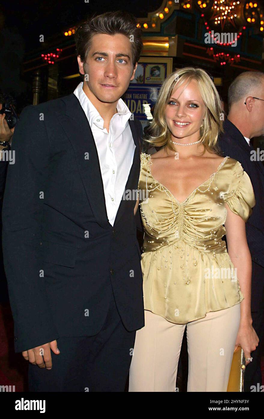 Jake Gyllenhaal & Marley Shelton attend the 'Bubble Boy' Premiere in ...