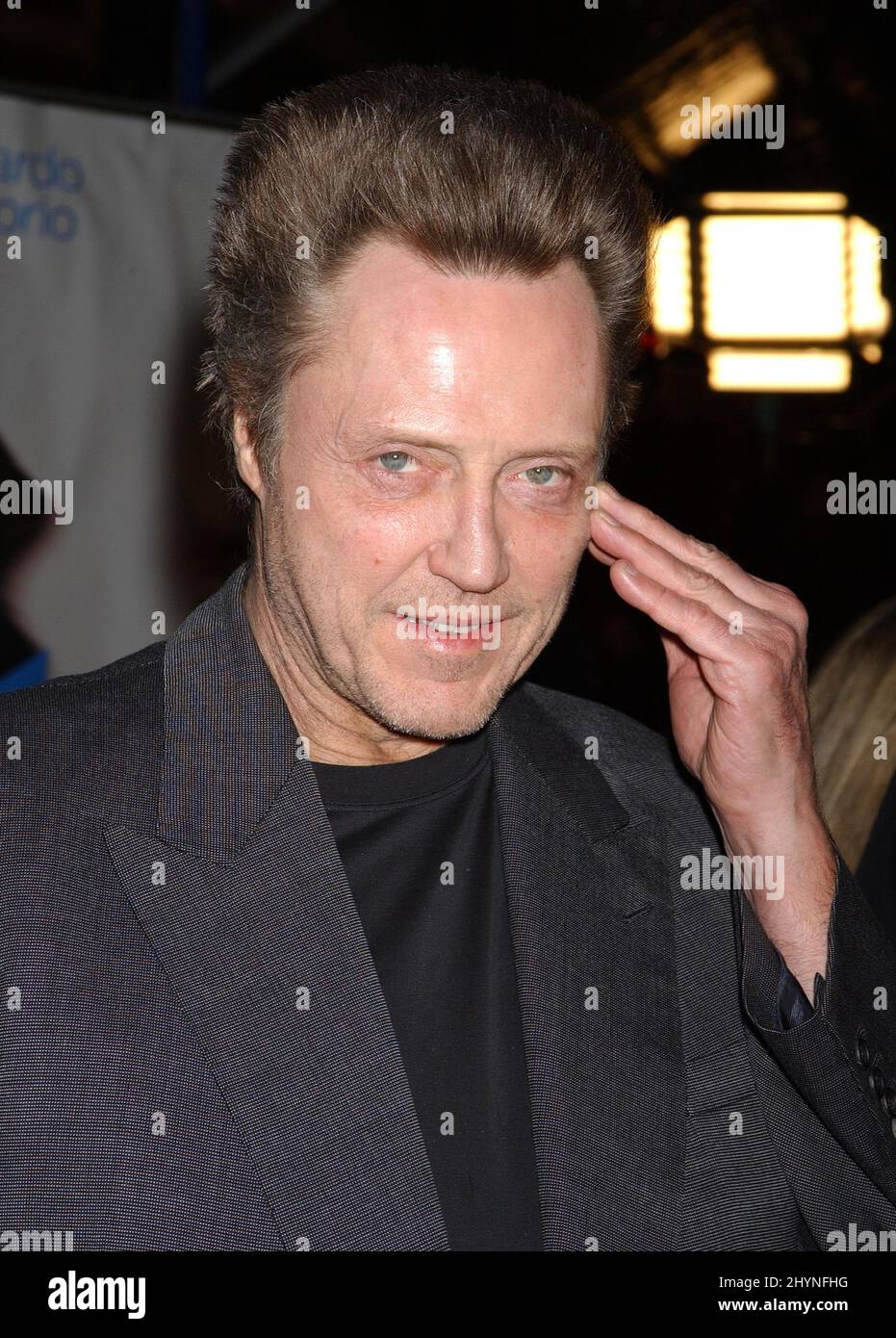 CHRISTOPHER WALKEN ATTENDS THE "CATCH ME IF YOU CAN" PREMIERE HELD AT ...