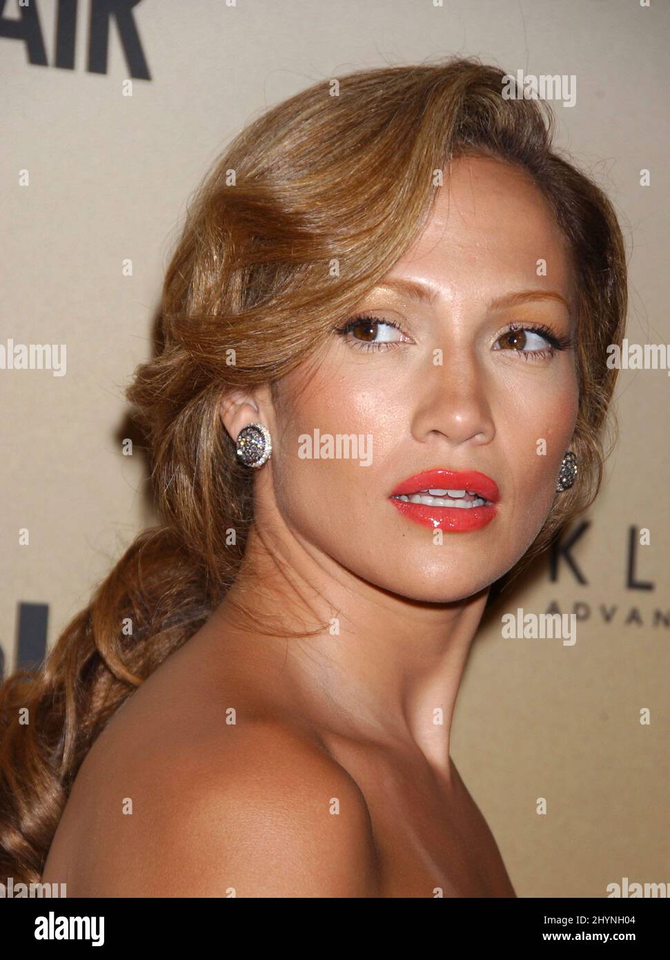 Jennifer Lopez attends the 2006 Crystal + Lucy Awards in California ...