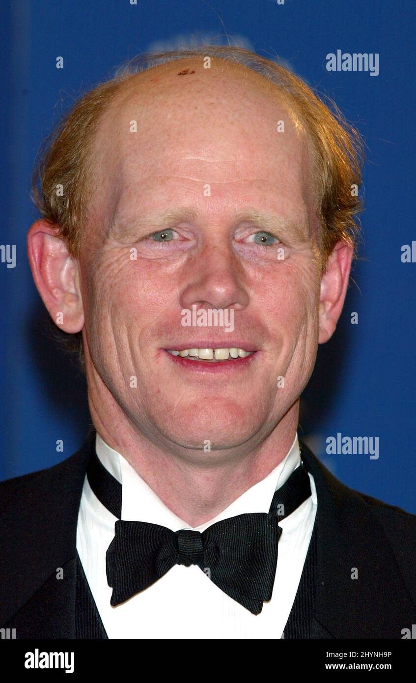 RON HOWARD ATTENDS THE DIRECTOR'S GUILD AWARDS 2003 HELD AT THE CENTURY ...