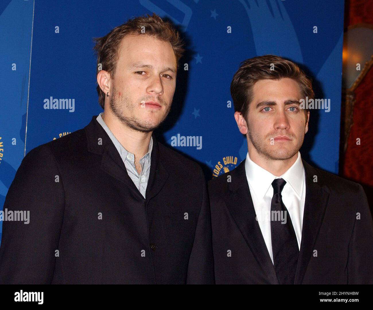 Jake Gyllenhaal & Heath Ledger attend the 58th Annual Directors Guild ...