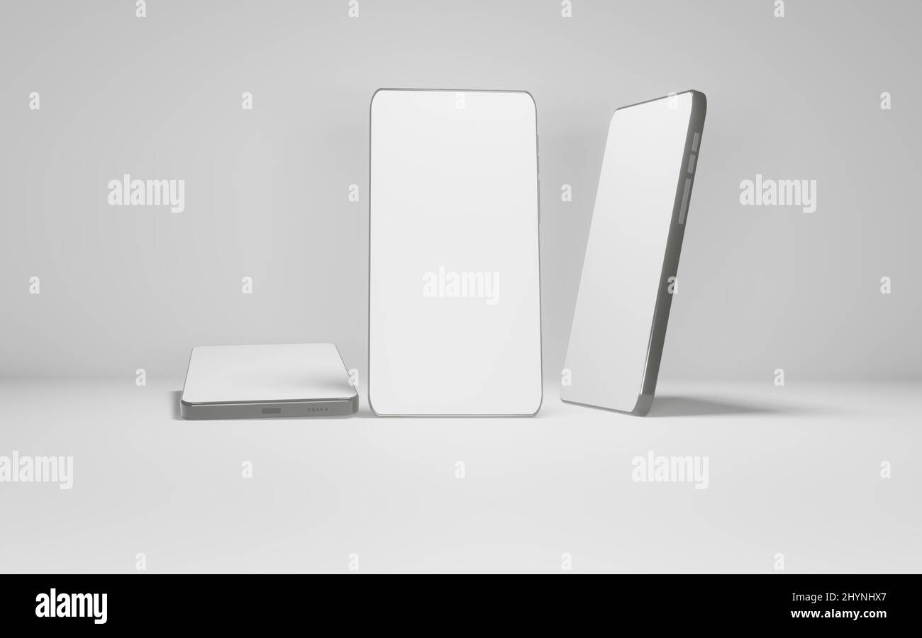 Touchscreen mockup hi-res stock photography and images - Alamy