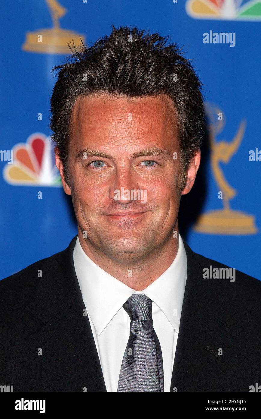 Matthew Perry attends the 58th Annual Primetime EMMY Awards at The ...