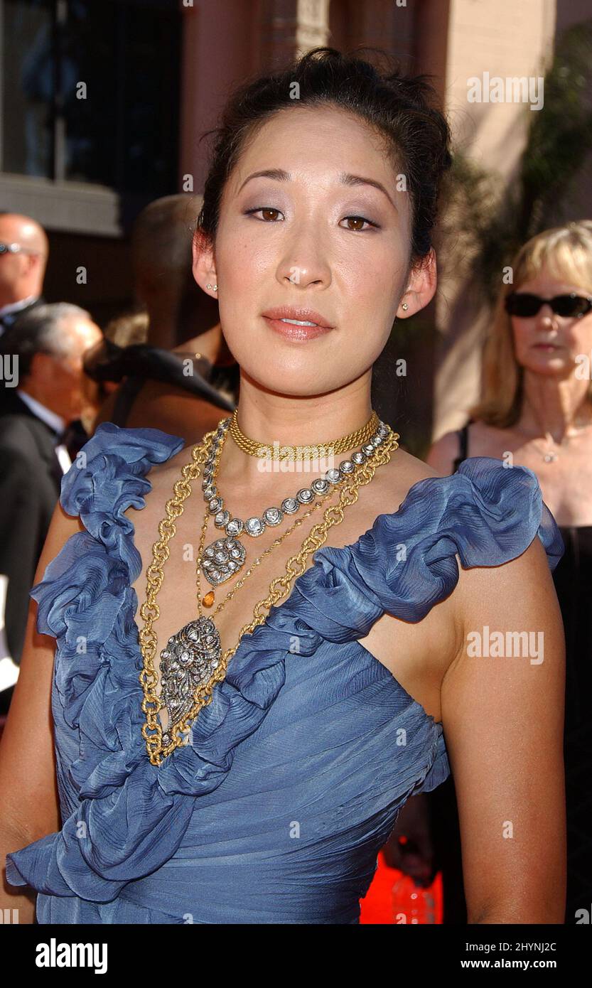 Sandra Oh attends the 58th Annual Primetime EMMY Awards at The Shrine ...