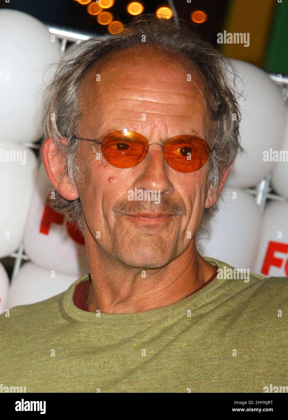 Christopher Lloyd attends the FOX All-Star TCA Summer Party 2005in ...