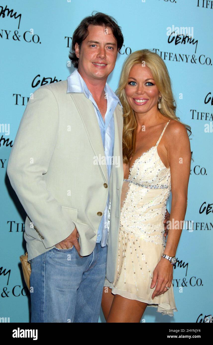 Jeremy London & Melissa Cunningham Tiffany & Co. celebrate the Launch ...
