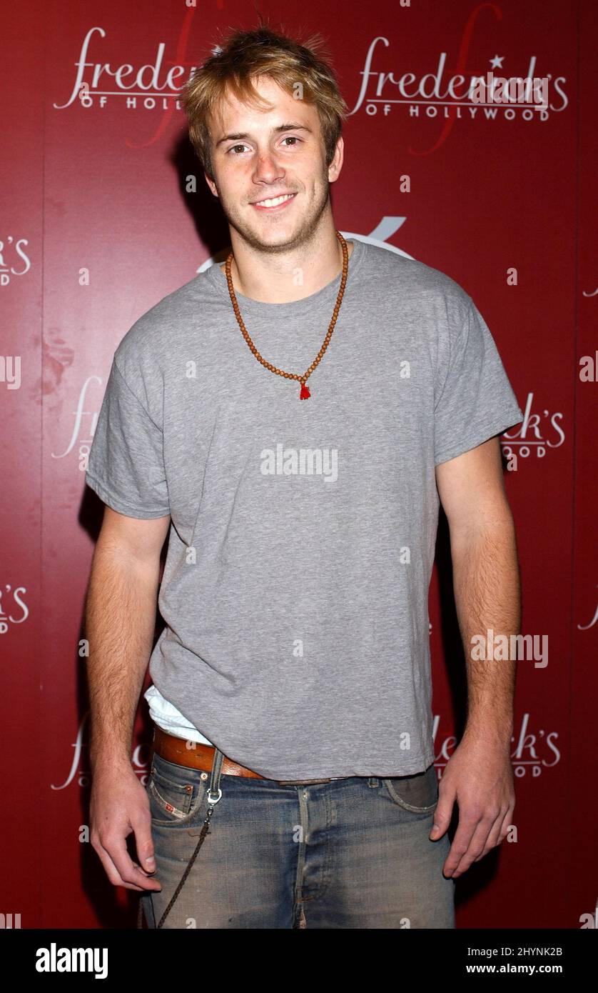 Robert hoffman attends fredericks hollywood fashion show picture hi-res ...